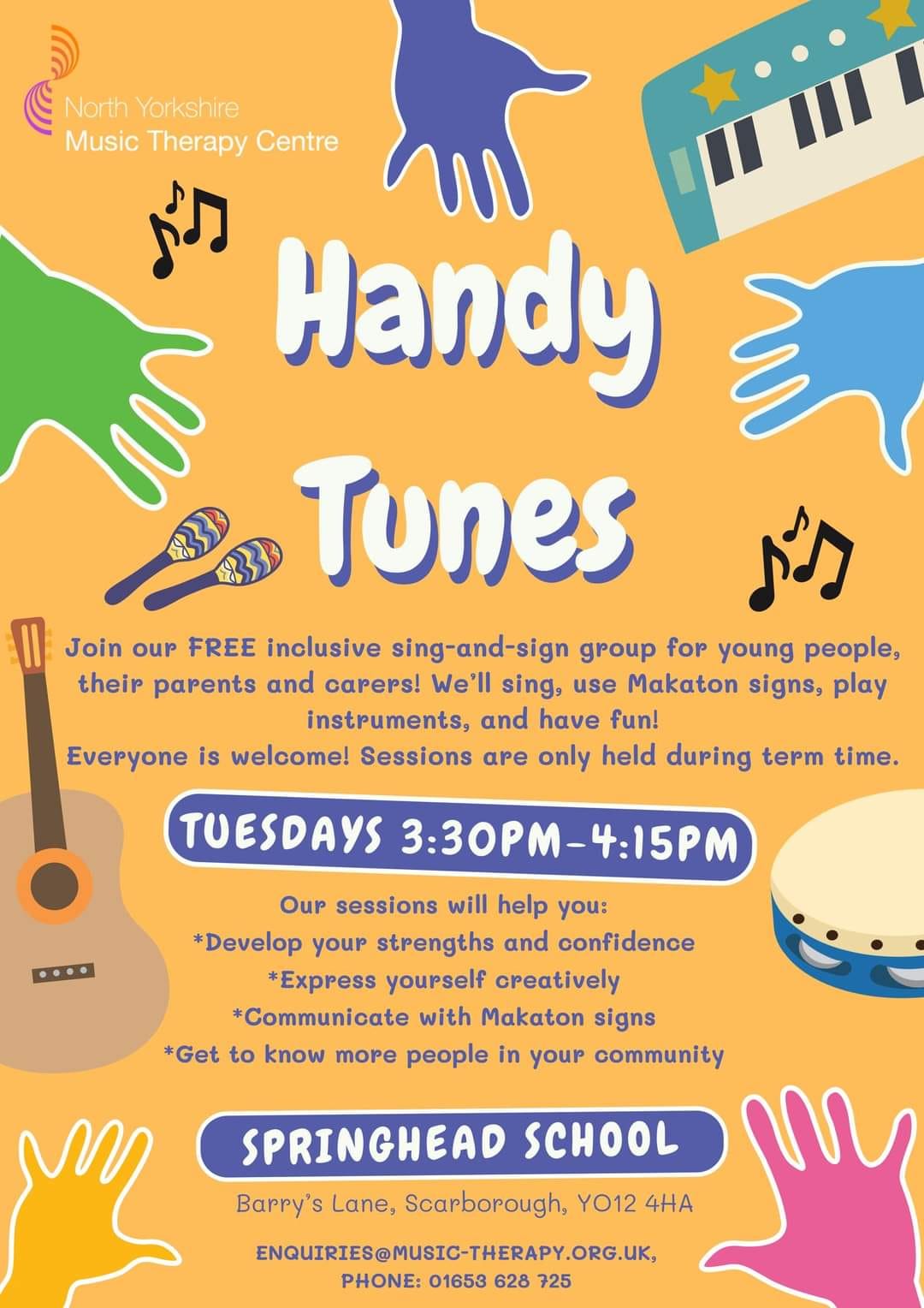 Handy Tunes – Springhead School